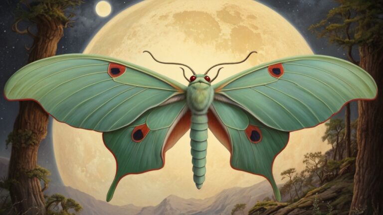 Biblical Meaning of the Luna Moth: More Than Just a Moth